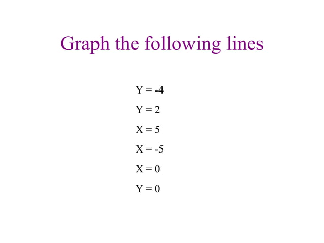 Linear equations 2-2 a graphing and x-y intercepts | PPT