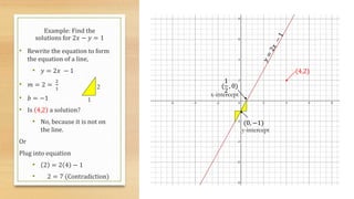 Linear equations | PPT