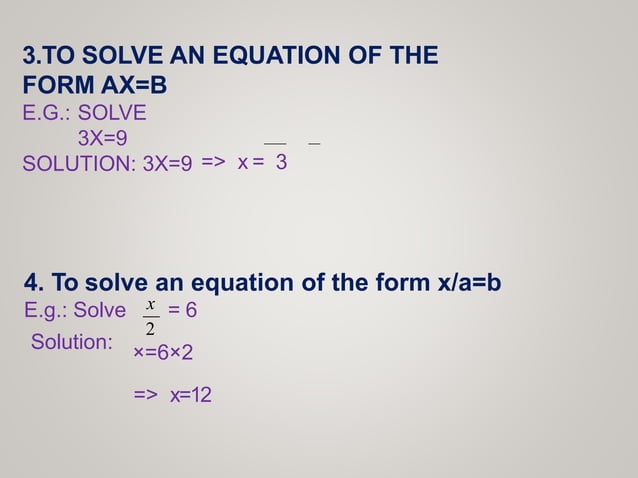 linear equations.pptx | Physics | Science