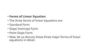 Linear Equations-Definition, Examples, Types.pptx
