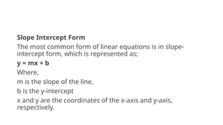 Linear Equations-Definition, Examples, Types.pptx
