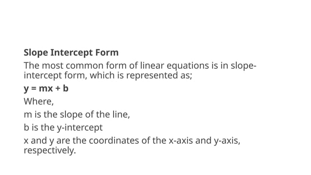 Linear Equations-Definition, Examples, Types.pptx