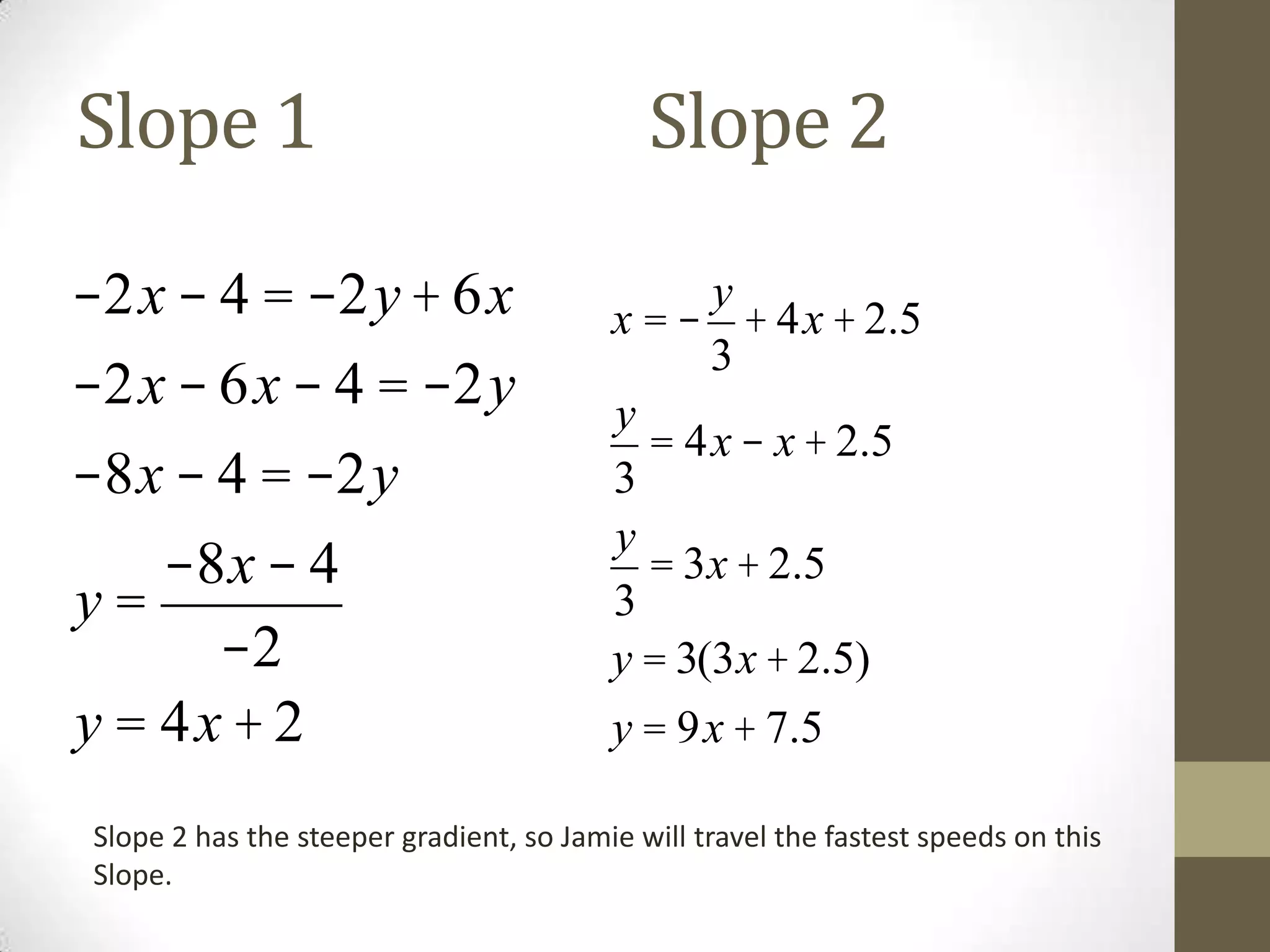 Linear equations challenge question | PPT