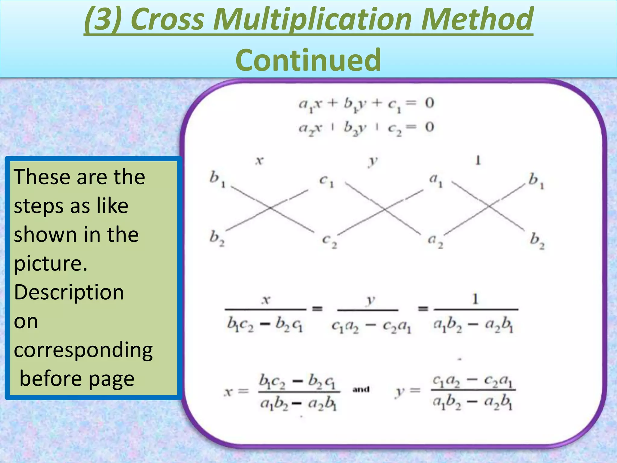 Linear equations in 2 variables | PPTX