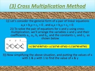 Linear equations in 2 variables | PPTX