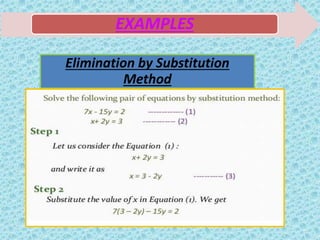 Linear equations in 2 variables | PPTX