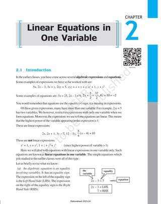 Linear Equationsdfgva in One Variable.pdf