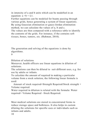 Linear Equations in the Medical FieldNames Yurievna Rodriguez.docx