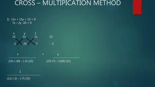 Linear equations in two variables | PPT