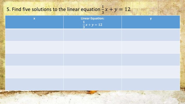 Linear equations in two variables practice problems | PPTX | Physics ...