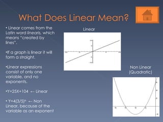 Linear Equations Ppt | PPT