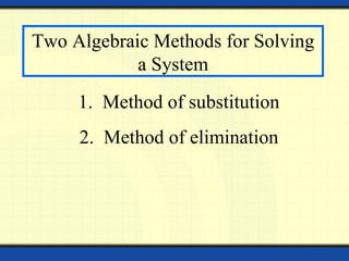 Linear equations rev | PPT