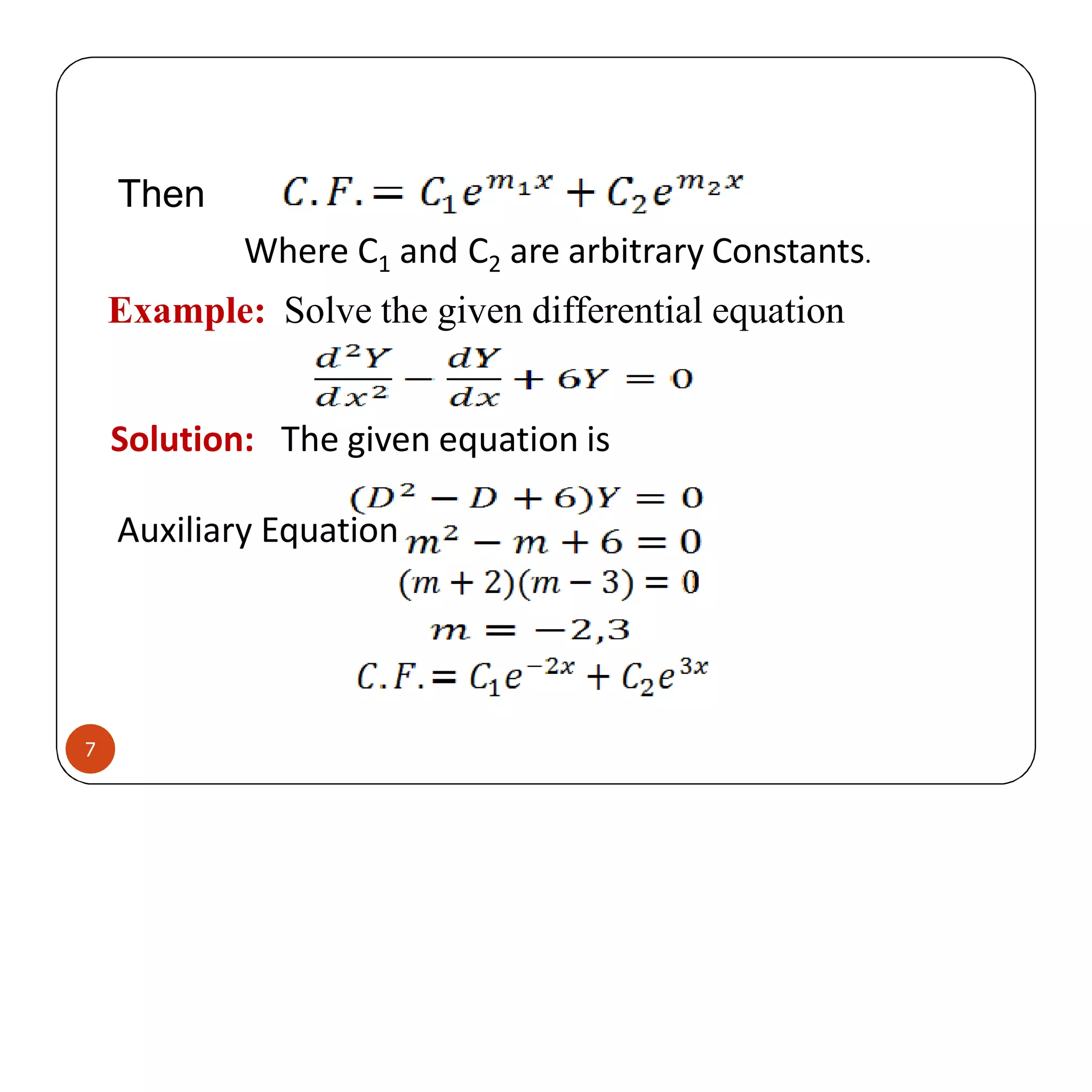 Linear Equation with constant coefficient.pptx Linear Equation with constant coefficient.pptx