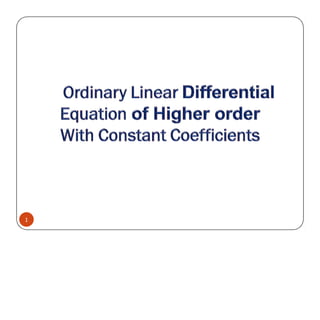 Linear Equation with constant coefficient.pptx