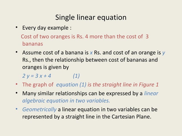 CLASS X MATHS LINEAR EQUATIONS | PPT