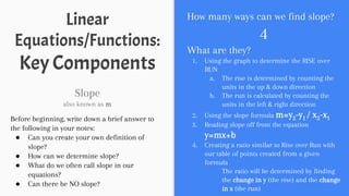 Linear & Exponential Equations/Functions | PPTX