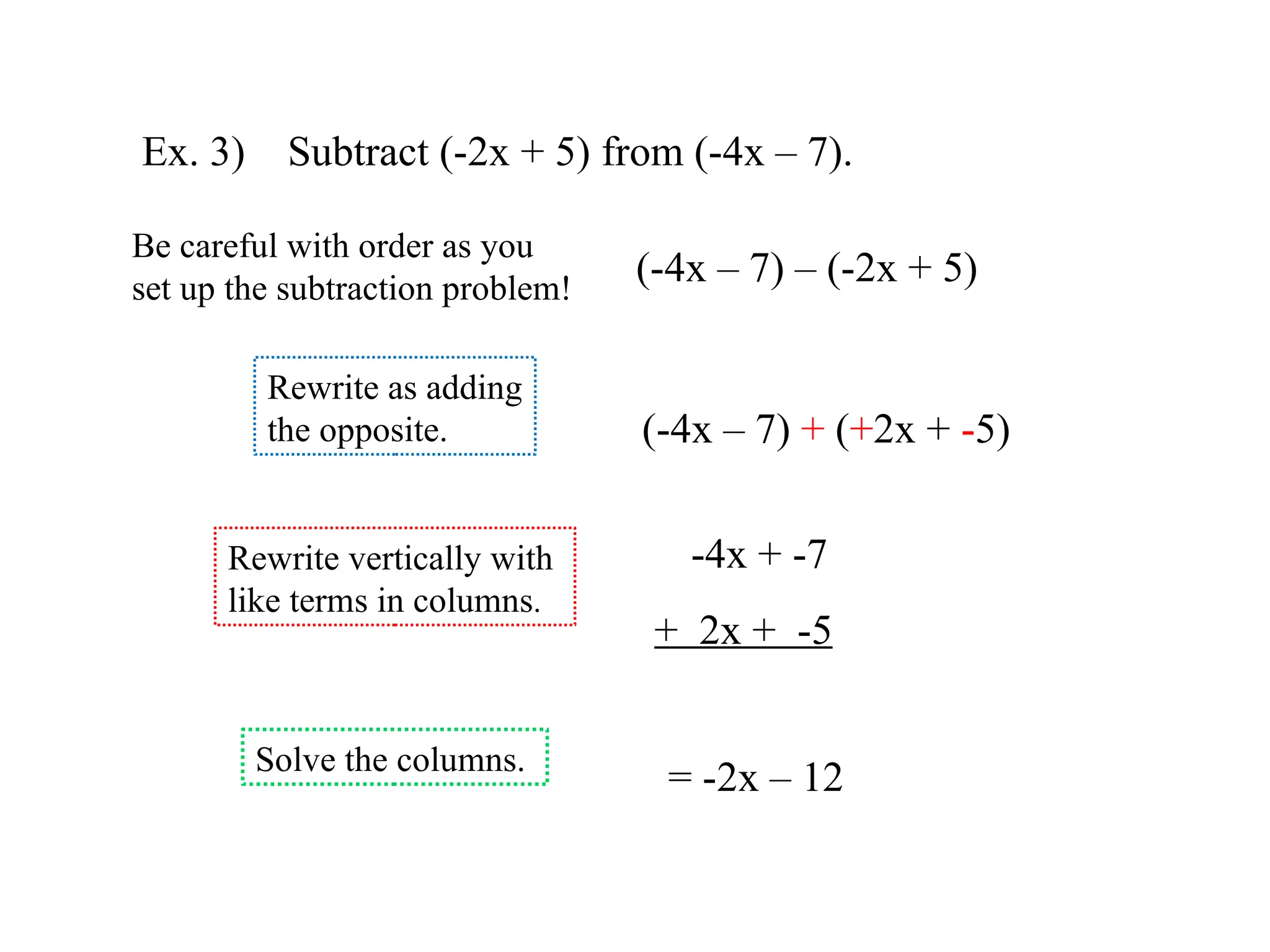 Linear expressions for 7th grade mathematics learners | PPT