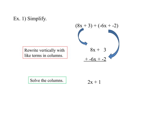Linear expressions for 7th grade mathematics learners | PPT