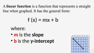 Linear Functions-Mathematics Grade 7.pptx