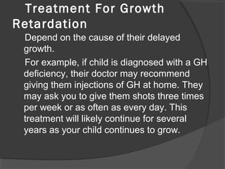 Linear growth retardation | PPT