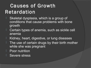 Linear growth retardation | PPT