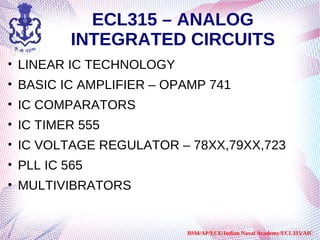 Linear IC Technology | PPT