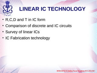 Linear IC Technology | PDF