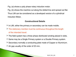 Linear Induction Motor construction and working.ppt
