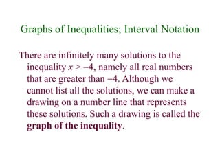 Linear inequalities | PPT