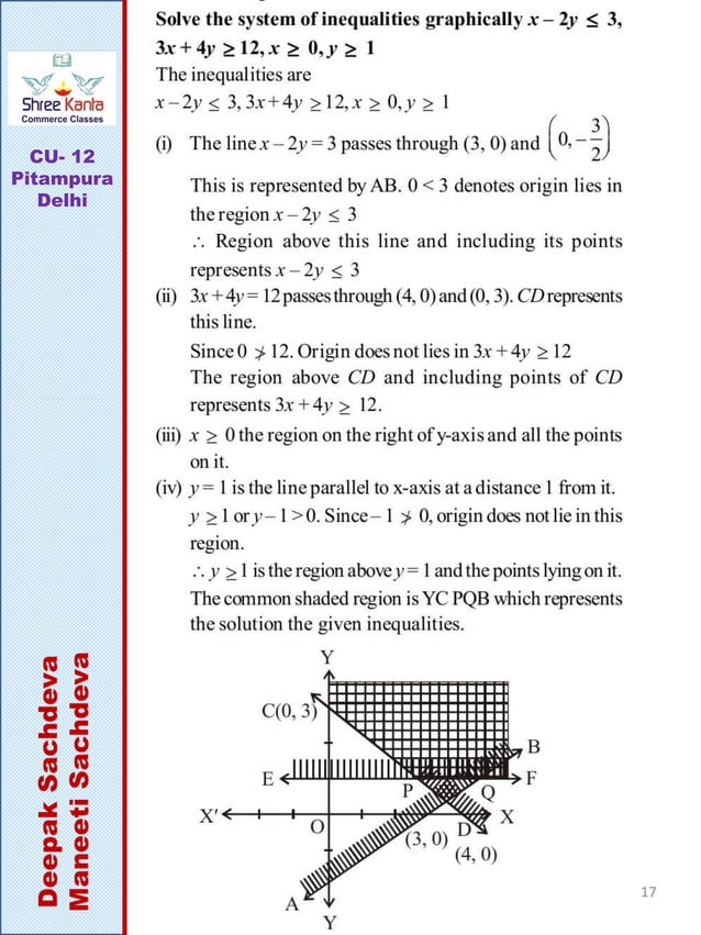 Linear inequations | PDF | Science