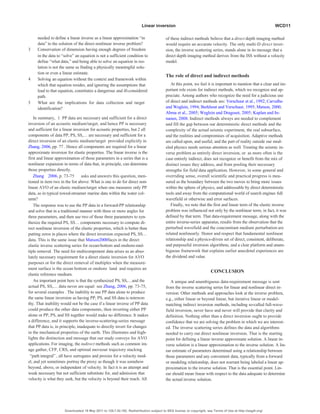 Linear Inversion of Seismic Data - Arthur Weglein Research Paper, M-OSR | PDF