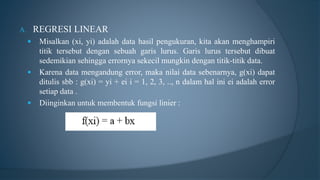 Linearisasi UTS lisfa | PPTX
