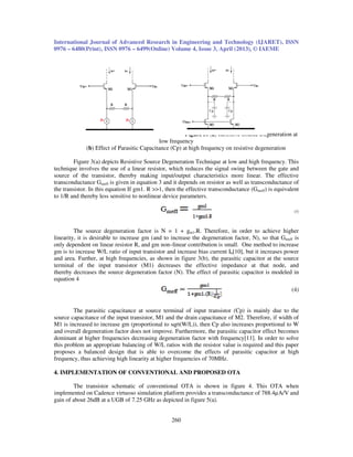 Linearity enhancement of operational transconductance amplifier using ...