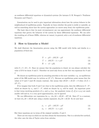 Linearization | PDF | Chemistry | Science