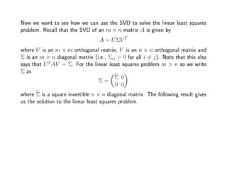 linear_least_squares for fault detection and diagnosis .pdf