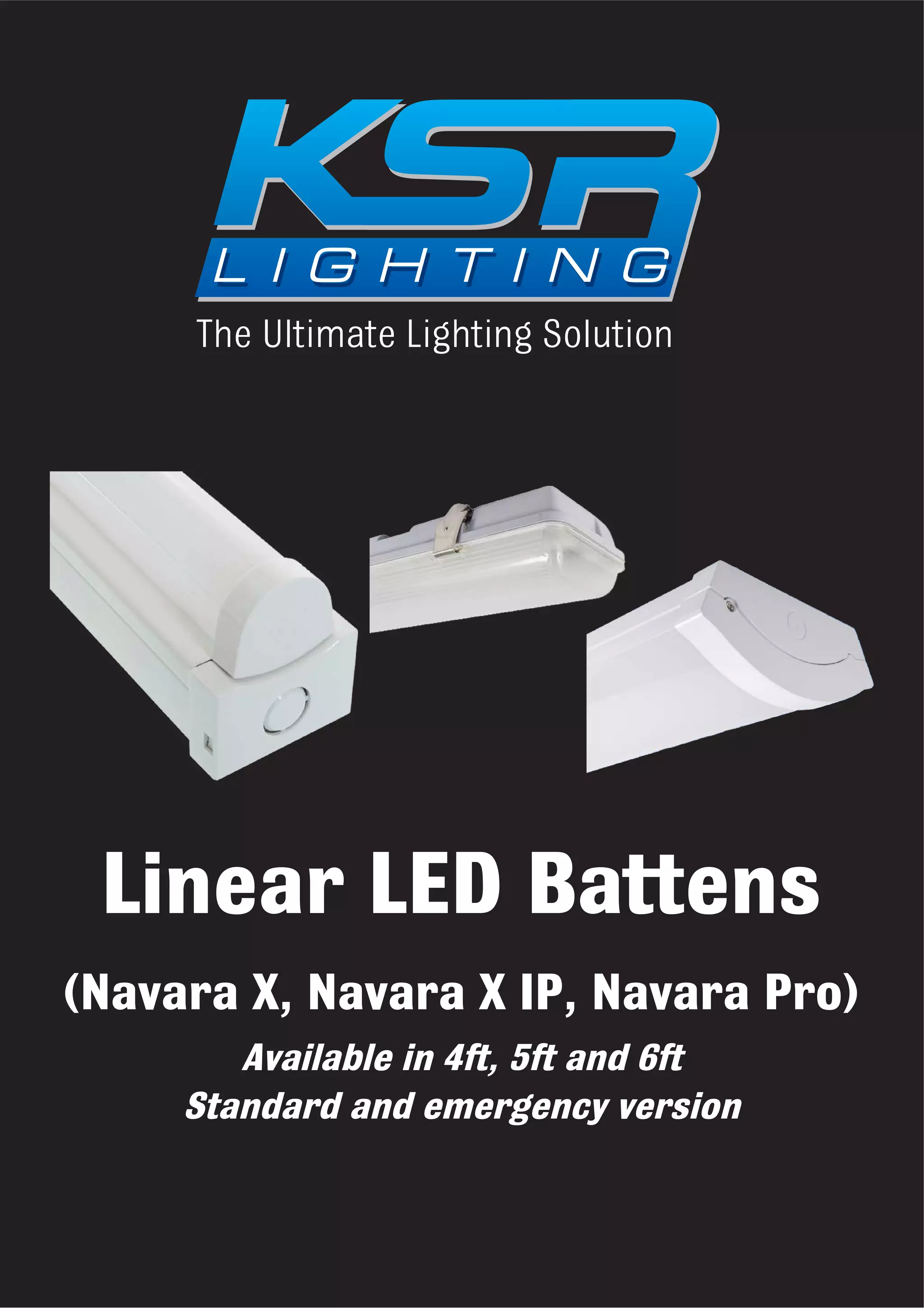 Linear LED Battens for Commercial Use | PDF