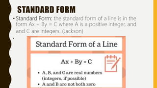 Linear line | PPT