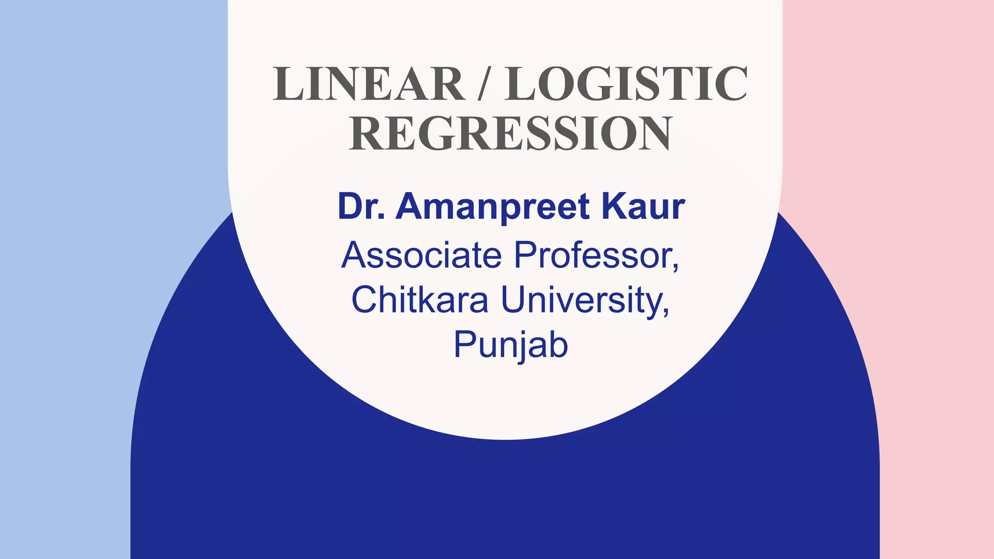 Linear Logistic regession_Practical.pptx