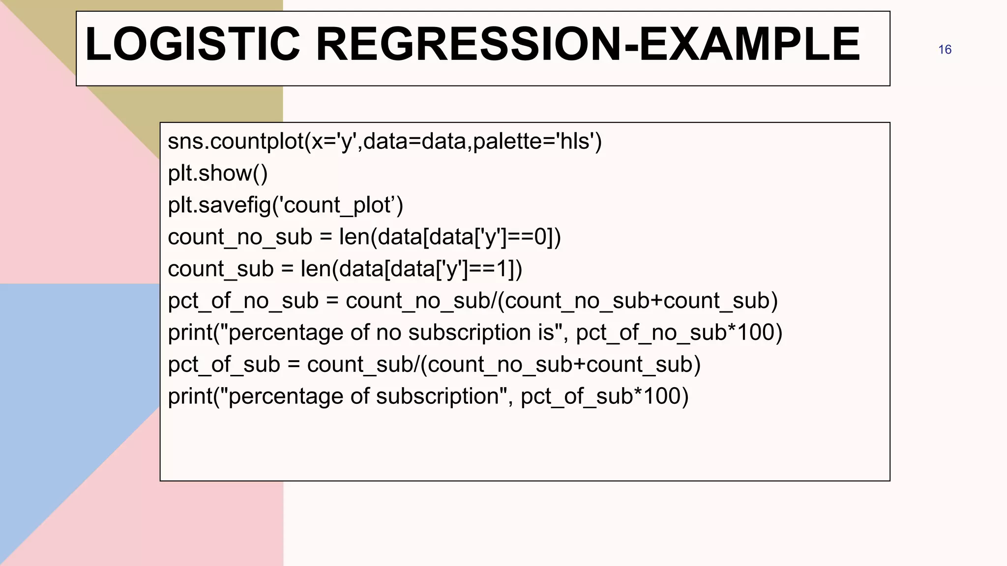 Linear Logistic regession_Practical.pptx