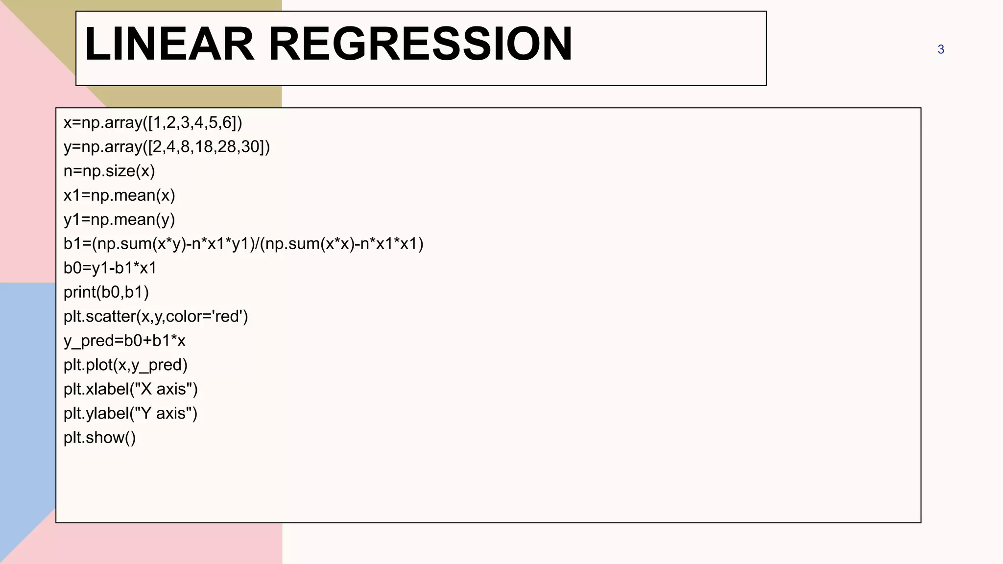 Linear Logistic regession_Practical.pptx