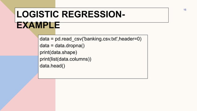 Linear Logistic regession_Practical.pptx