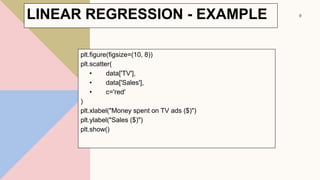 Linear Logistic regession_Practical.pptx
