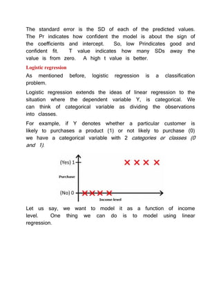 Linear logisticregression | PDF