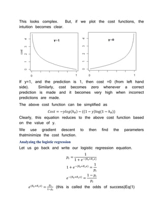 Linear logisticregression | PDF