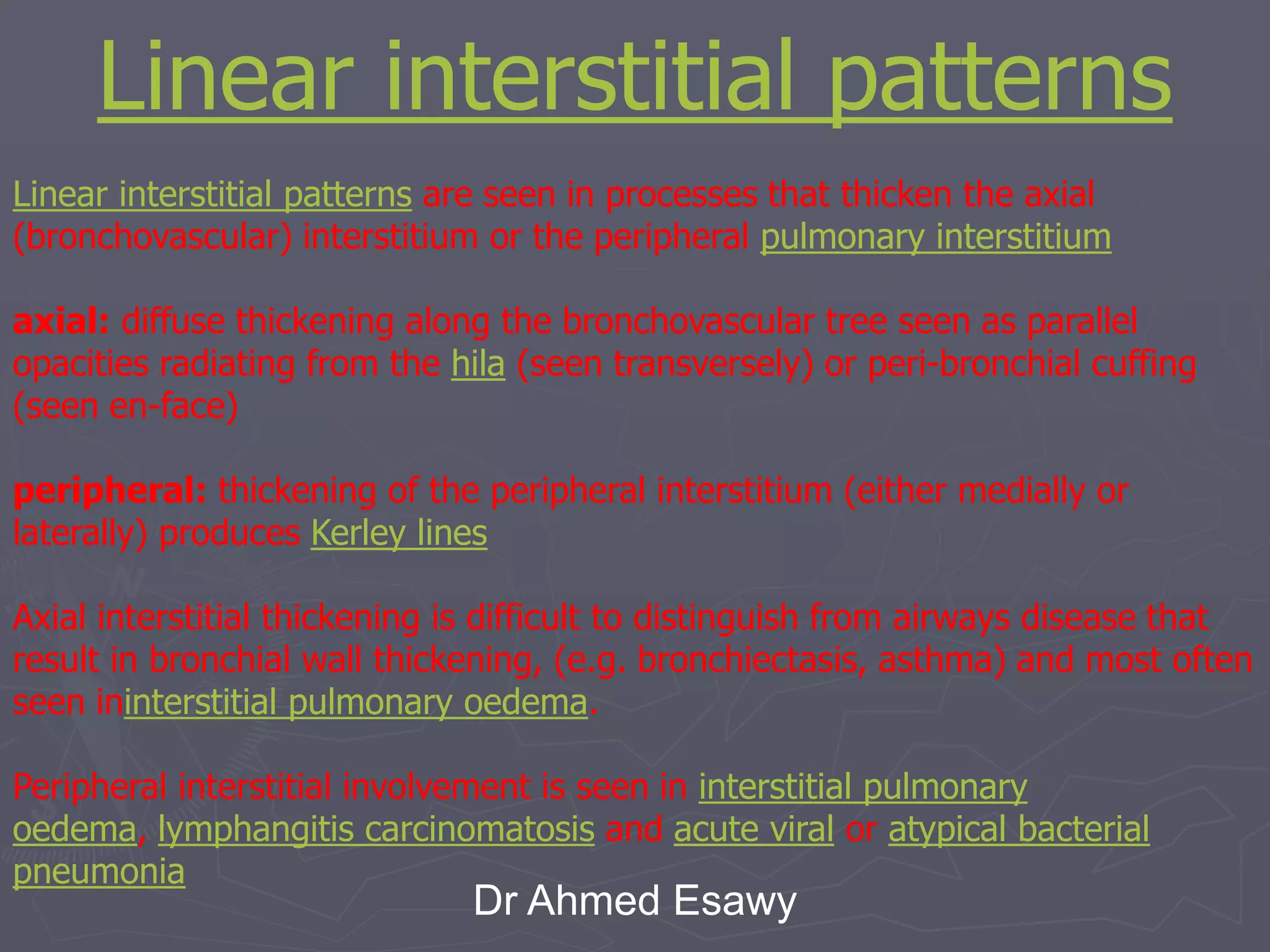 Linear lung density x ray Dr Ahmed Esawy | PDF