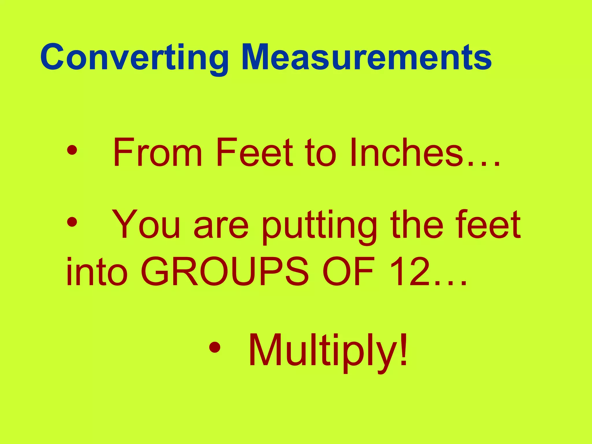 Linear measurement | PPT