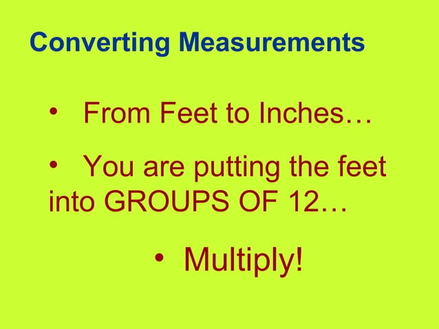 Linear measurement | PPT