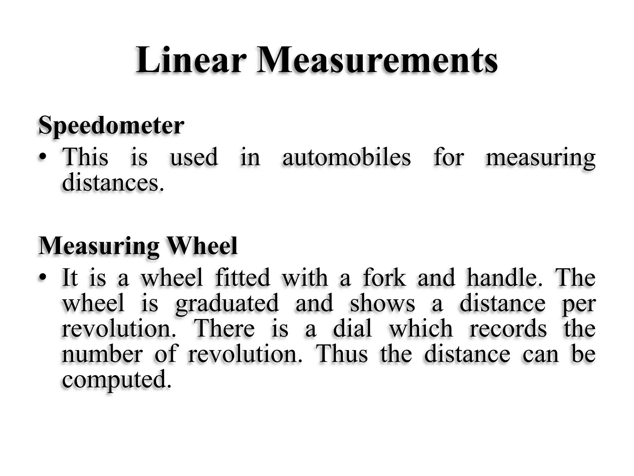 Linear measurement | PPTX | Physics | Science