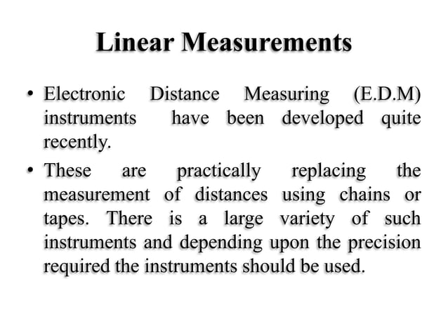 Linear measurement | PPTX | Physics | Science