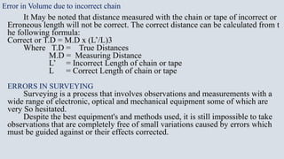 Surveying and Levelling | PPT